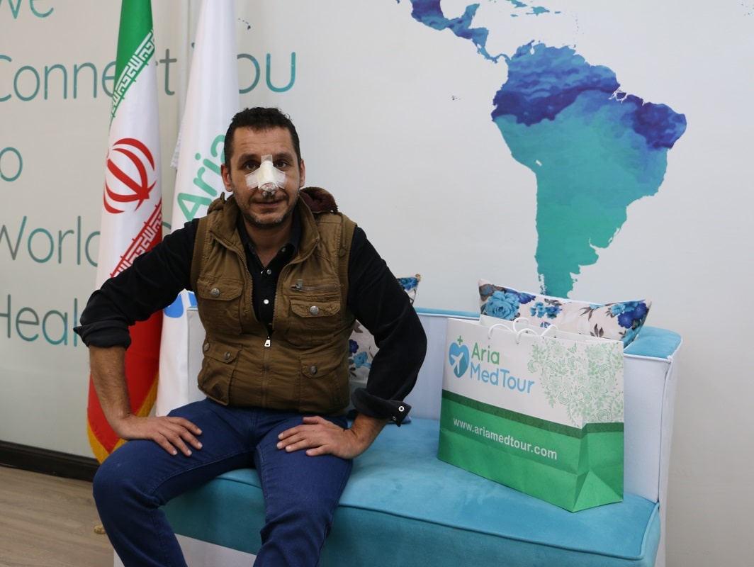 Iraqi Patient Underwent Nose Surgery to Correct Nasal Septum Deviation